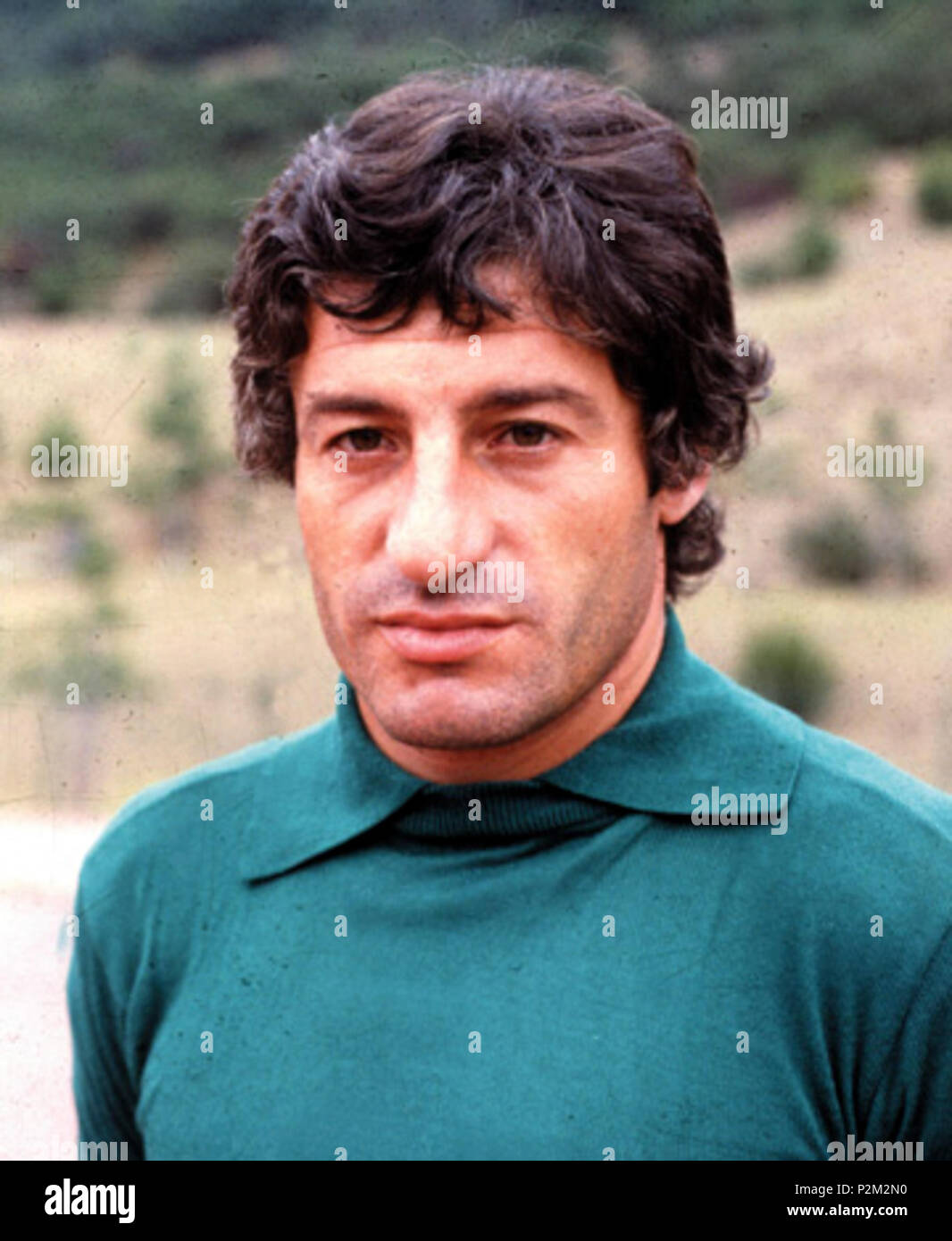 . Italiano: Il portiere di calcio italiano Luciano Castellini al Torino ...