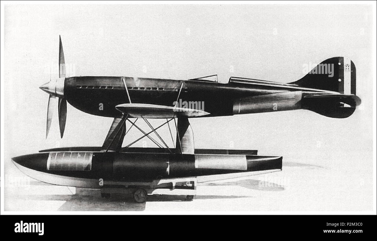 . English: Italian Macchi M.C.72 racing floatplane . between circa 1931 ...