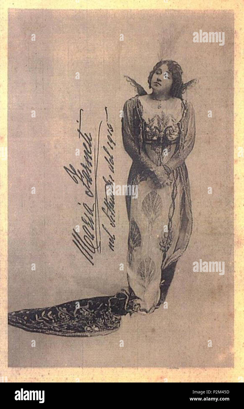 Italian opera singer maria hi-res stock photography and images - Alamy