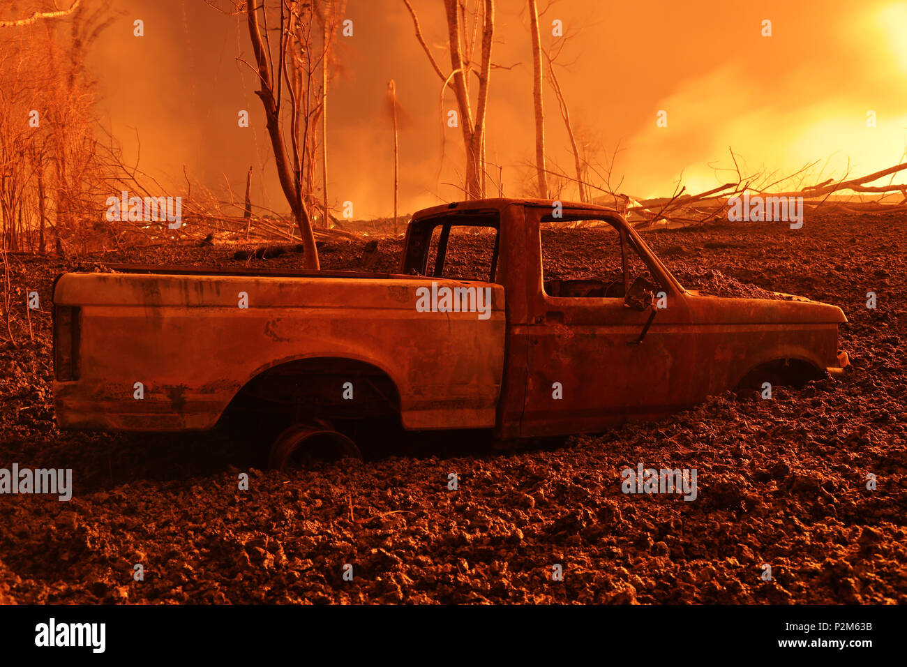 Lava flow car hi-res stock photography and images - Alamy