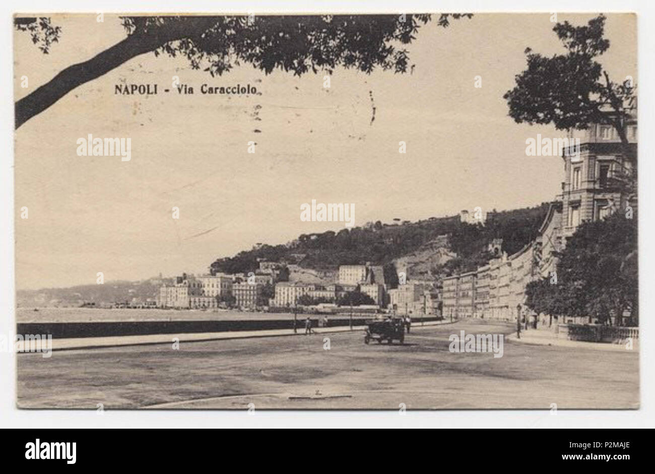 . Italiano: 'Napoli - Via Caracciolo'. Cartolina. Autore sconosciuto ...