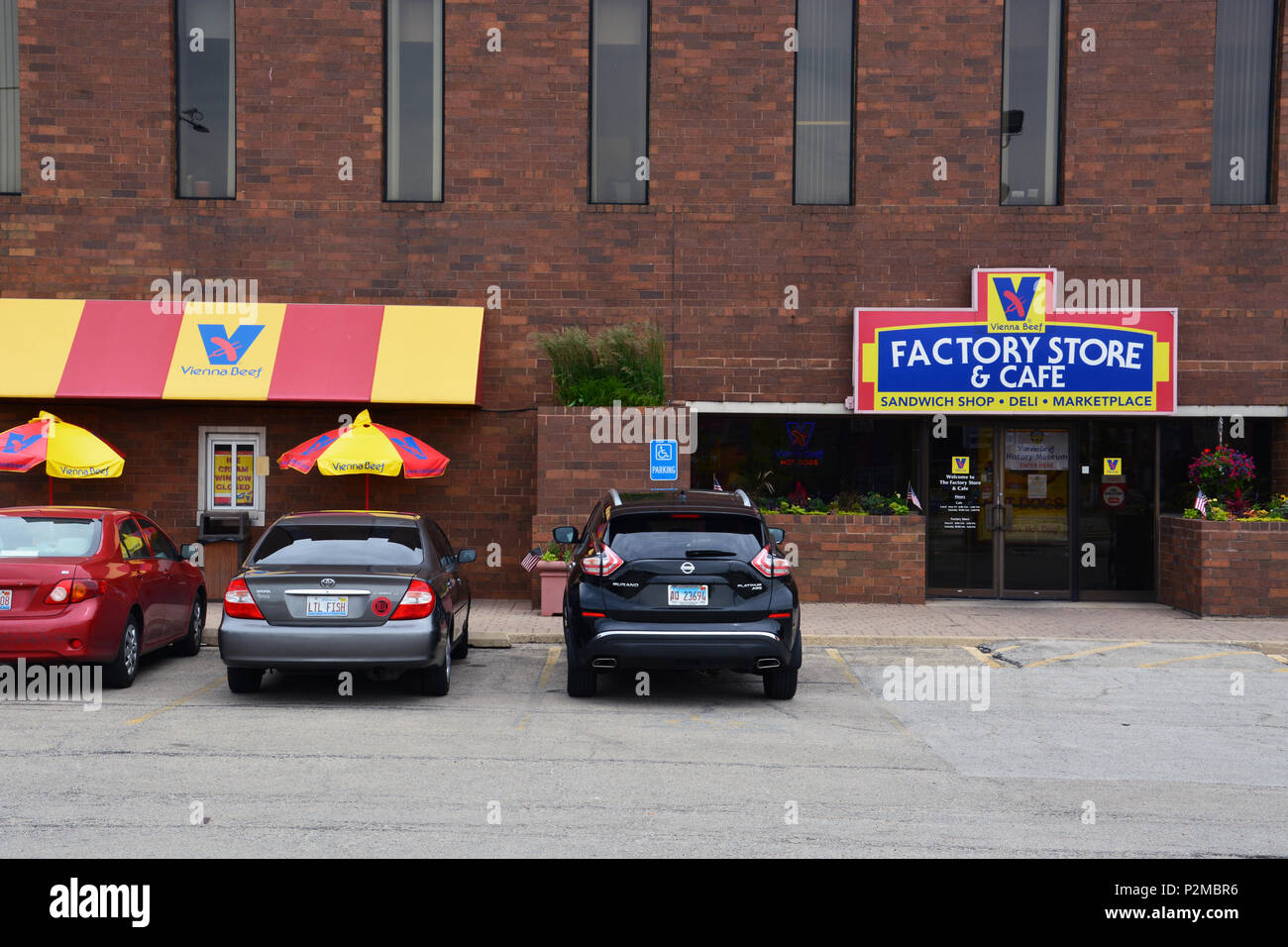 The north side Chicago corporate headquarters for Vienna Beef includes ...