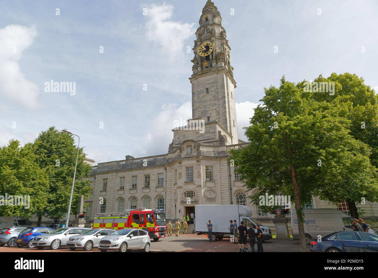 Cardiff city fire service hi-res stock photography and images - Alamy