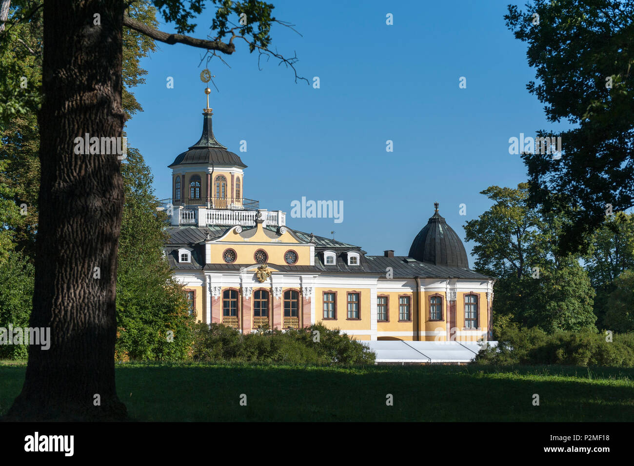 Park and Belvedere palace, Weimar, Thuringia, Germany Stock Photo - Alamy