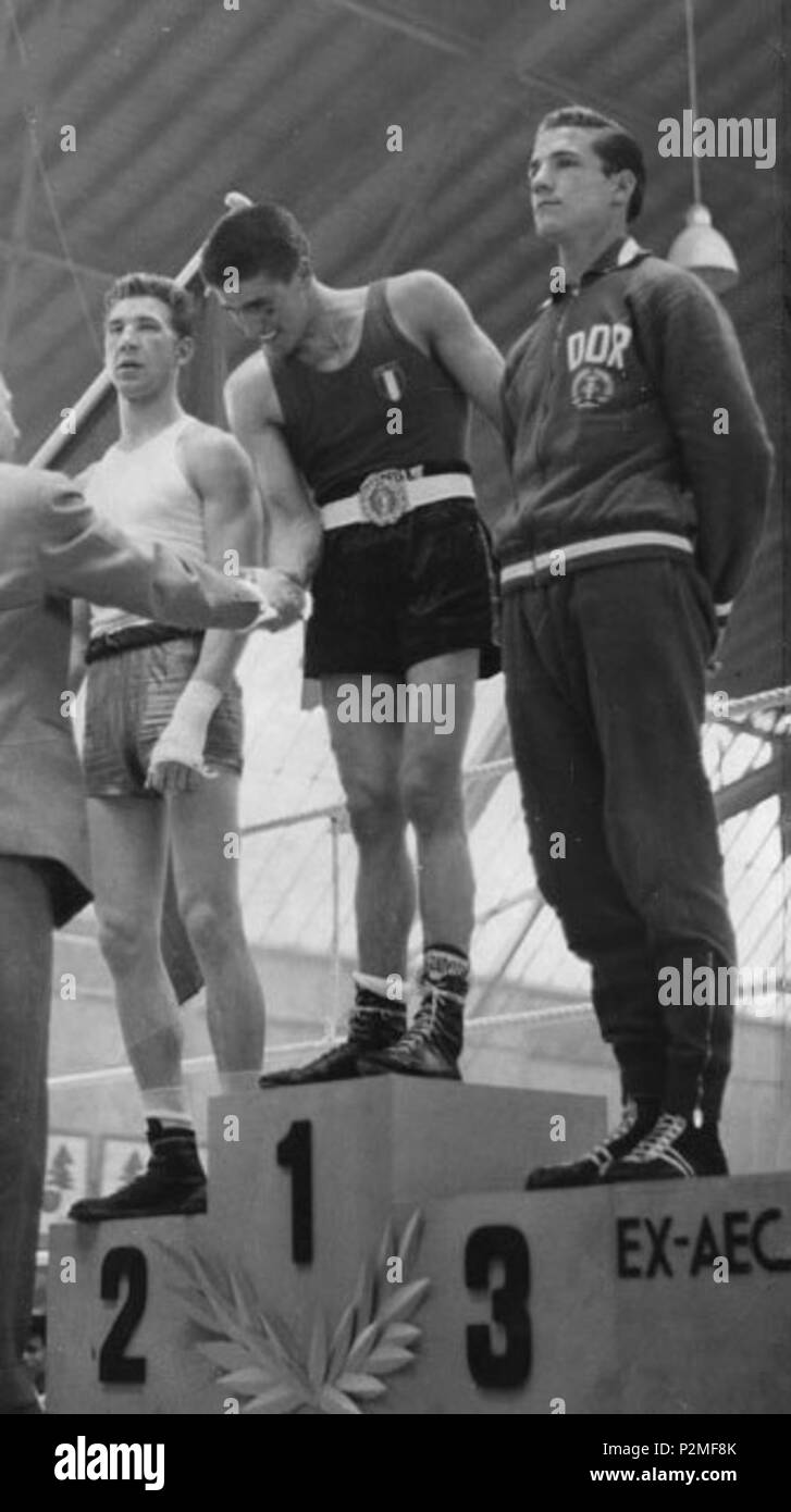 Boxing european championship Black and White Stock Photos & Images - Alamy