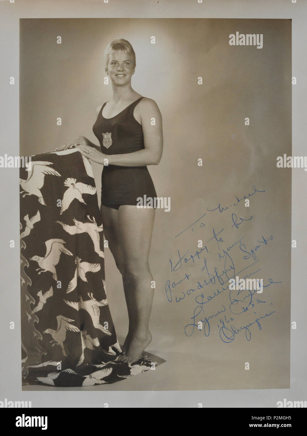 . Lynn Burke . 1960. Unknown 51 Lynn Burke 1960 Stock Photo - Alamy