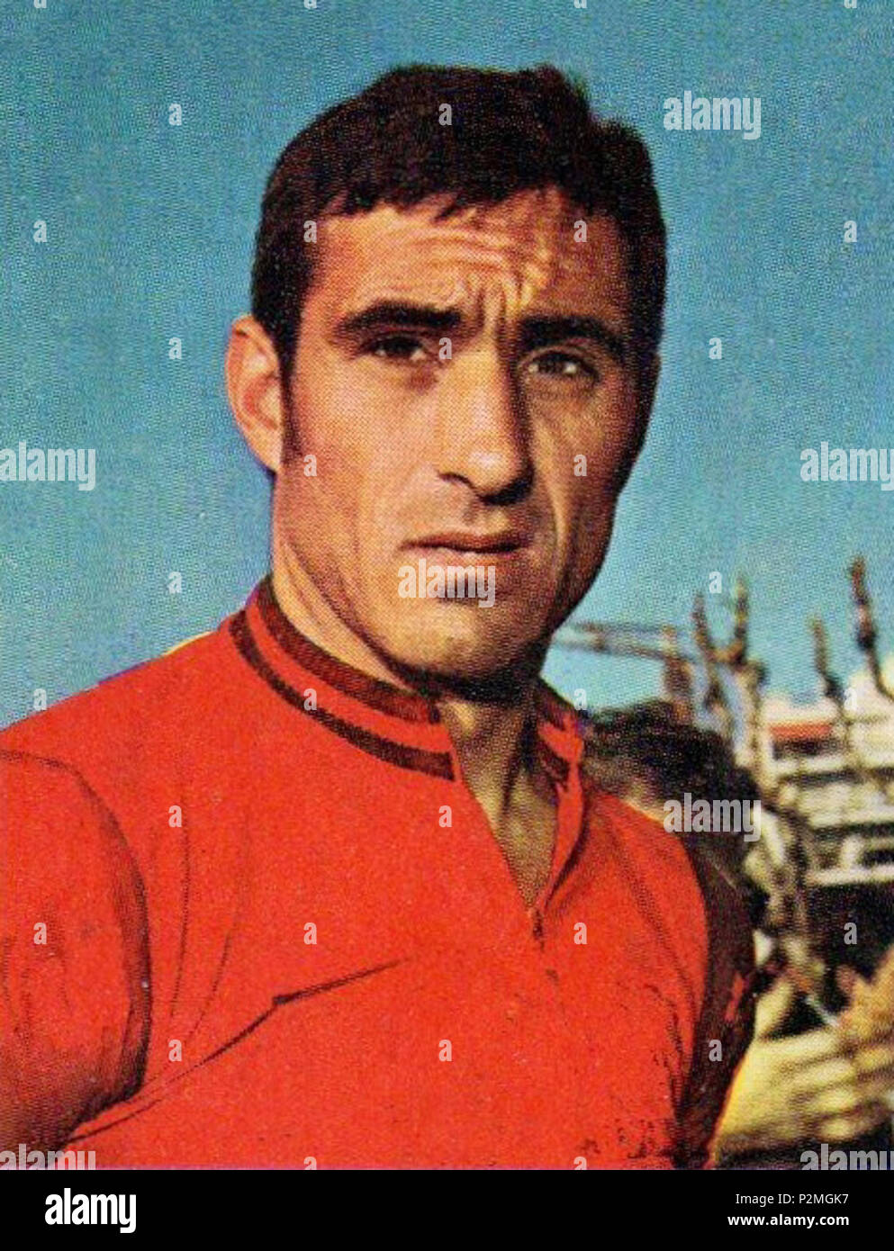 43 Jesús Manzaneque card 1974 Stock Photo - Alamy