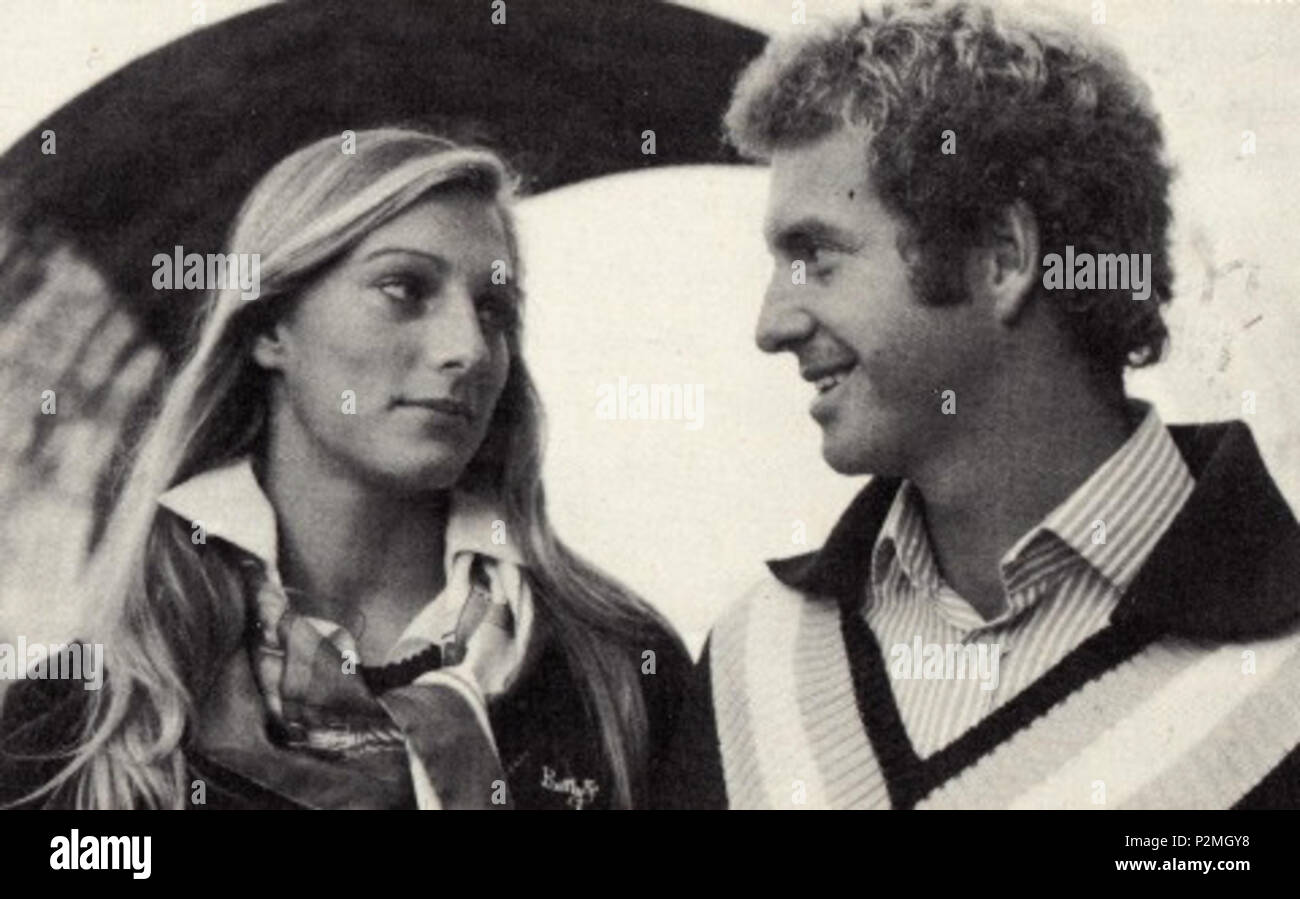 . Klaus Dibiasi with his ex-wife Elisabetta Dessy, at his home in Italy ...