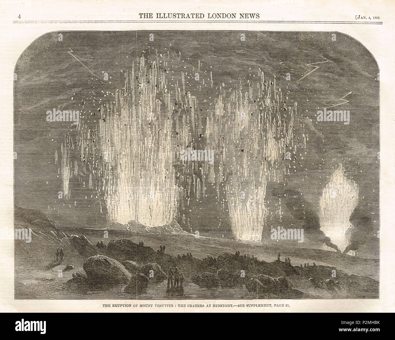 Mount vesuvius eruption 79 ad hi-res stock photography and images - Alamy