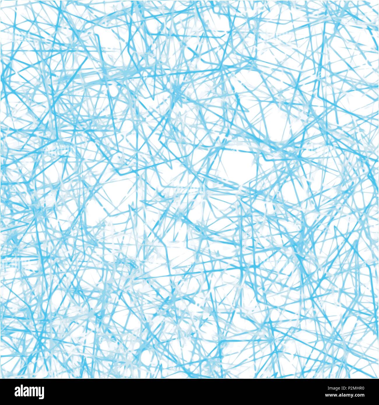 turquoise blue watercolor messy scribble background pattern, vector ...