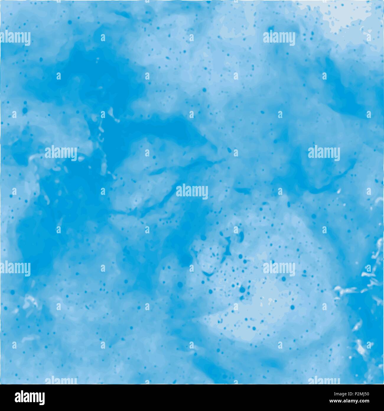 blue watercolor marble surface background pattern, vector illustration ...