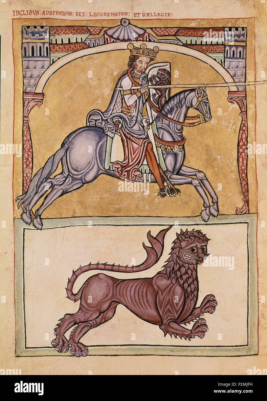 King alfonso ix hi-res stock photography and images - Alamy