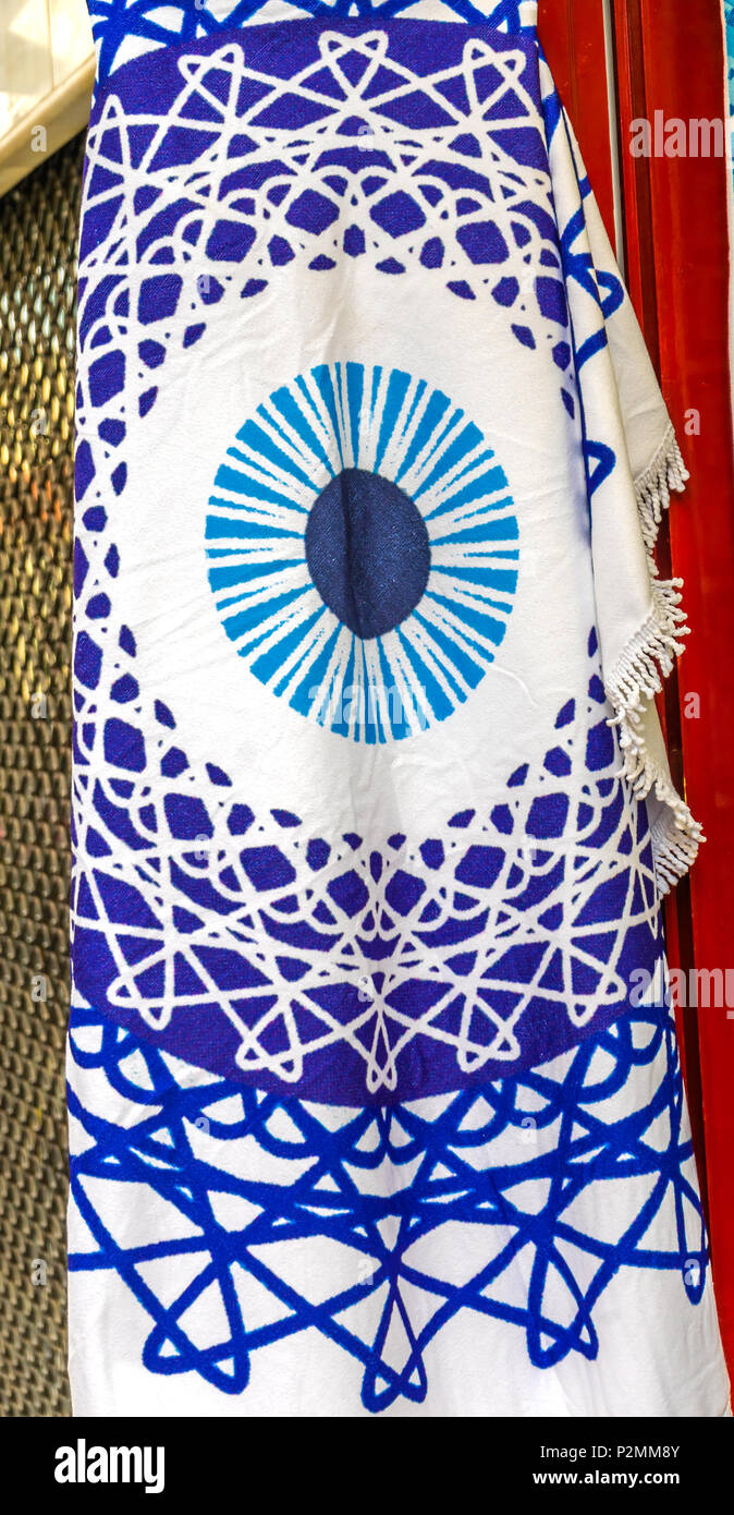 Blue White Greek Evil Eye Flag Athens Greece. Evil Eye is a curse. Evil ...