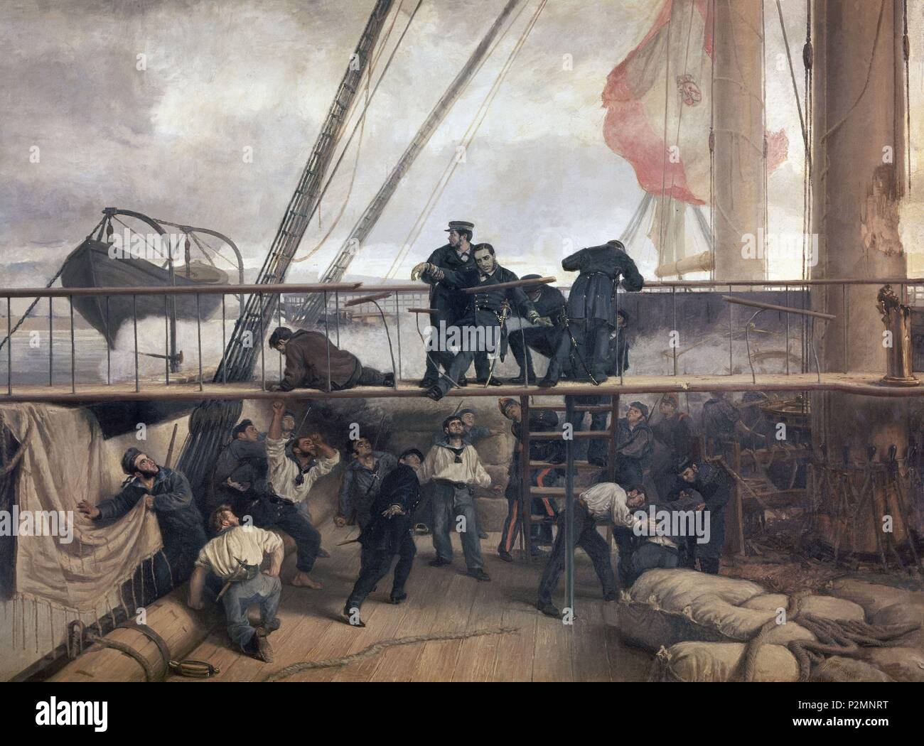 Naval museum of madrid paintings hi-res stock photography and images ...