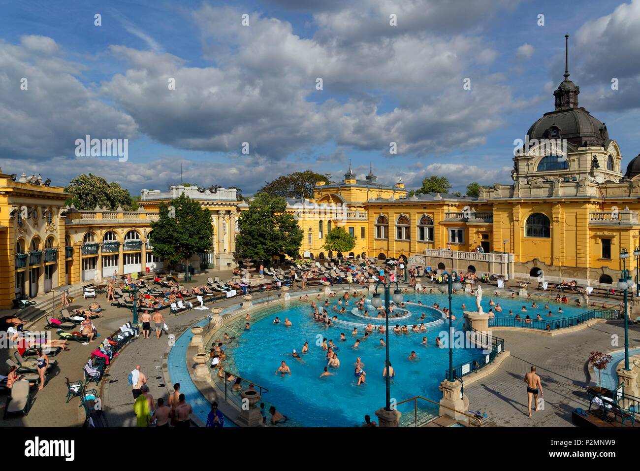 Budapest, Hungary, area classified as World Heritage, Pest, Varosliget ...