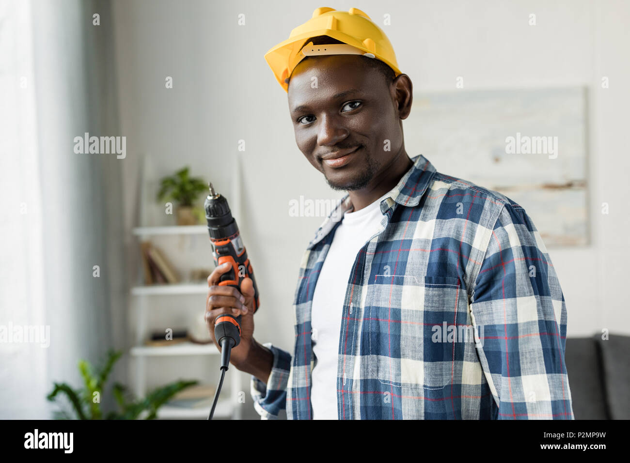 Man perforator hi-res stock photography and images - Alamy