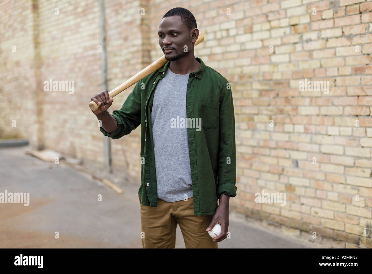 Man baseball bat hi-res stock photography and images - Alamy