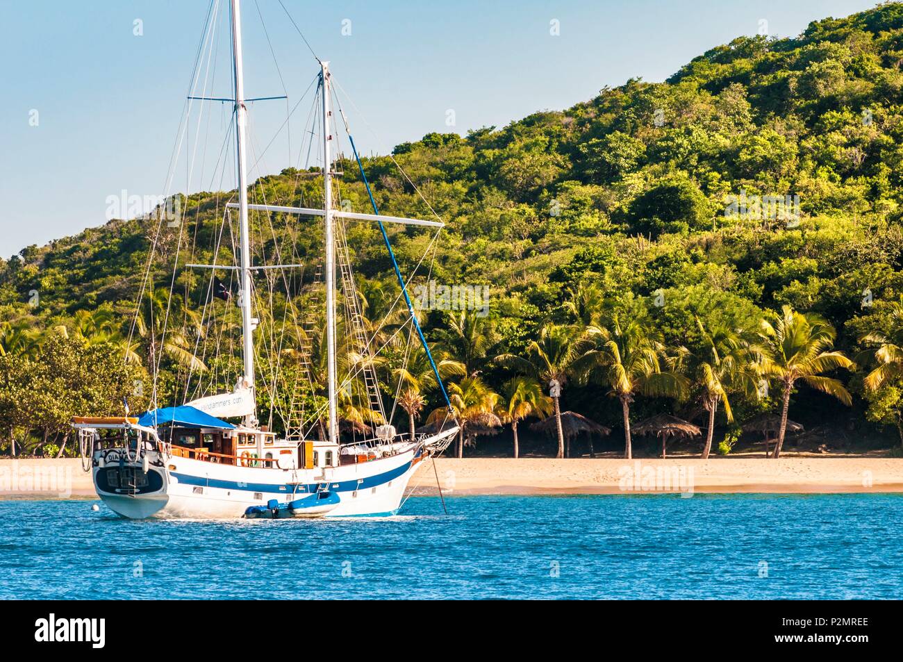 Caribbean, Lesser Antilles, Saint Vincent and the Grenadines, Mayreau ...