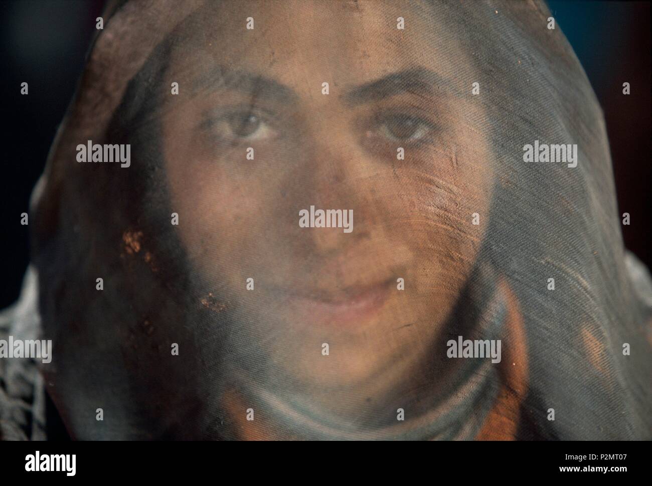 Egypt, Tabakh, near Zifta, 1996, portrait of Sabah, 15 years-old who ...