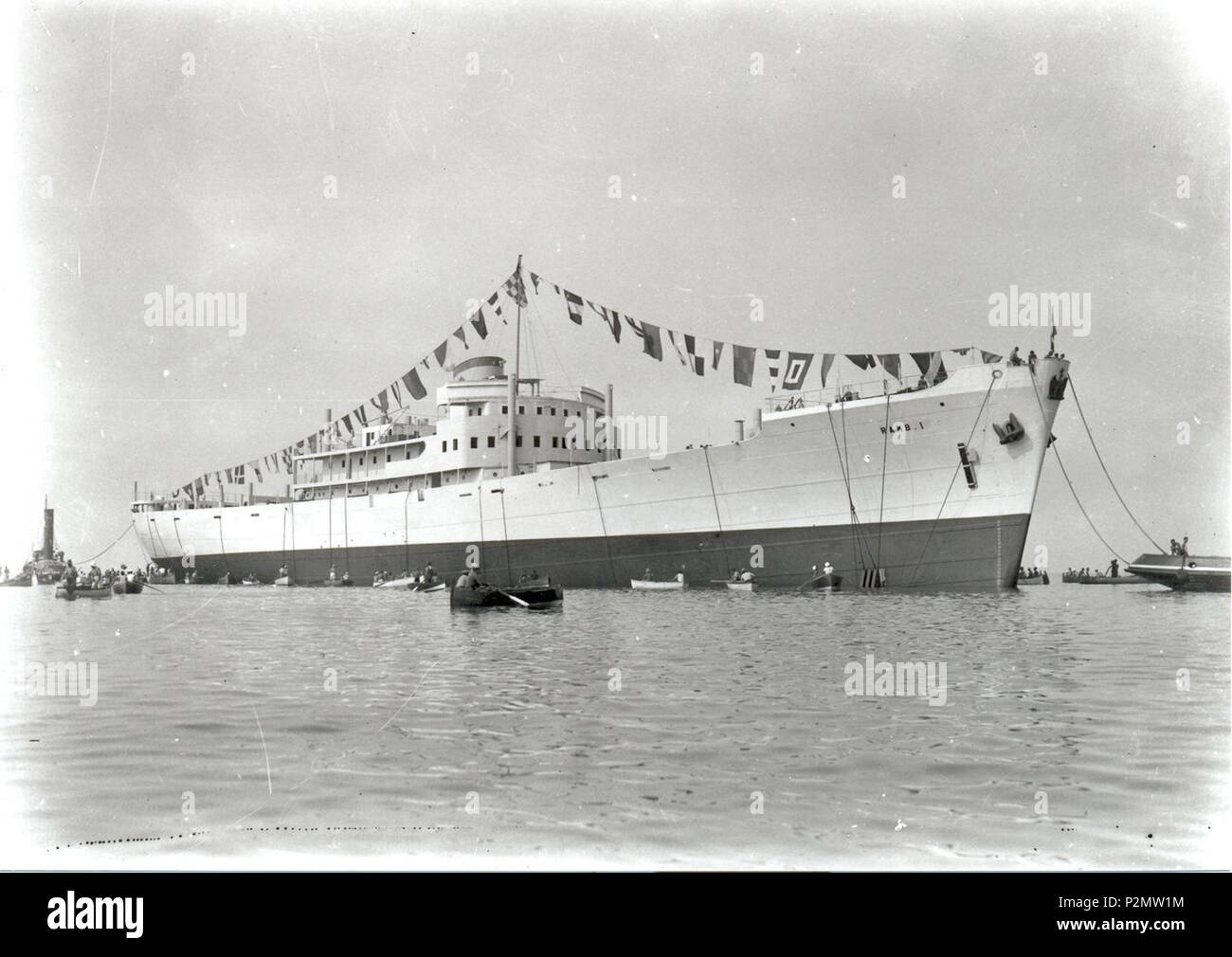 . English: Launch of RAMB I on 22 July 1937 Italiano: 22 luglio 1937 ...