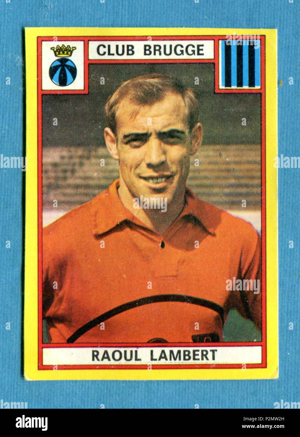 . FOOTBALL 75 BELGIO Panini - Figurina-Sticker n. 134 - R. LAMBERT ...