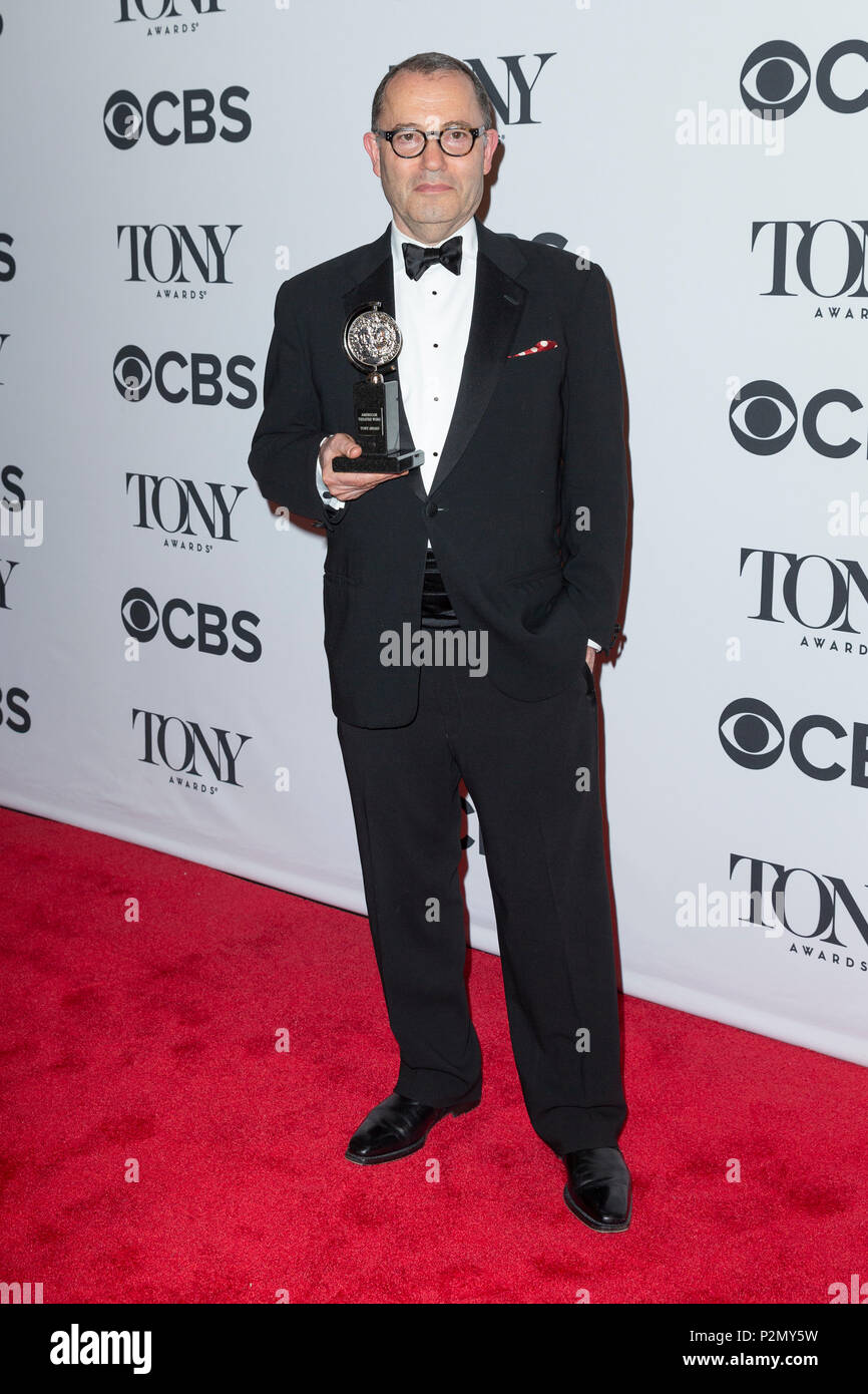 New York, NY - June 10, 2018: Award winner Colin Callender poses in the ...