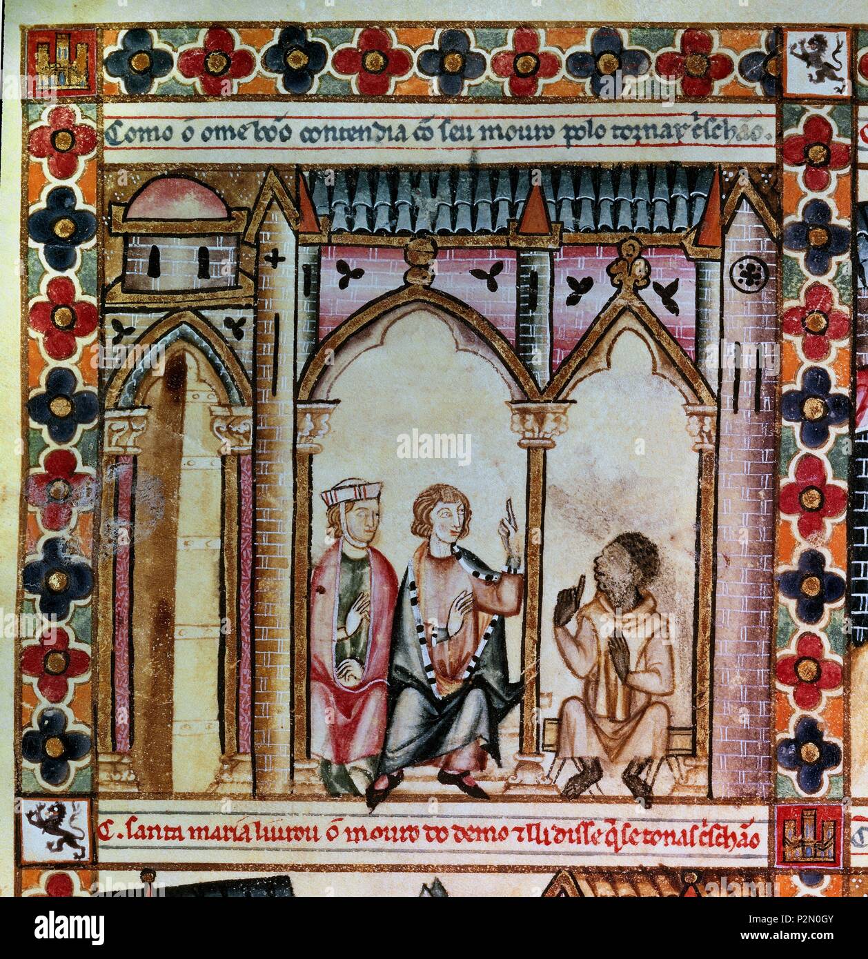 Cantigas de santa maria hi-res stock photography and images - Alamy