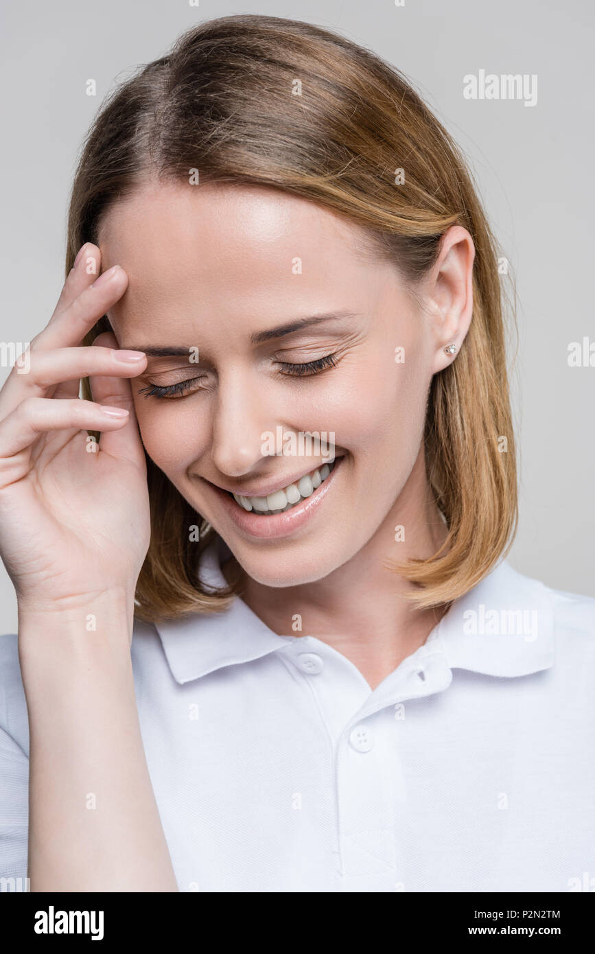 Beautiful shy hi-res stock photography and images - Alamy