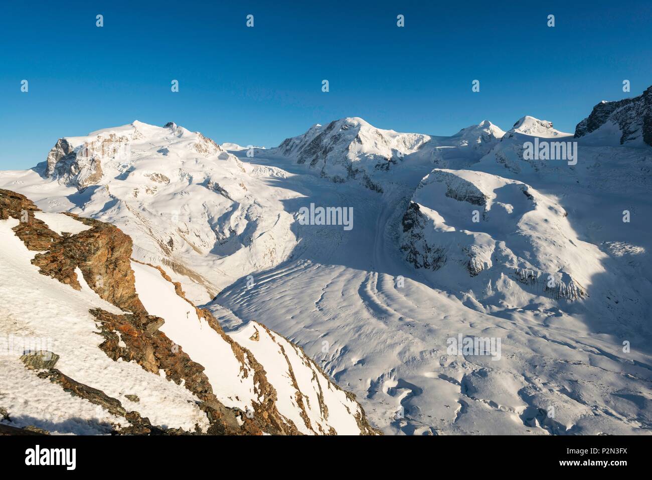 Zermatt terrace hi-res stock photography and images - Alamy