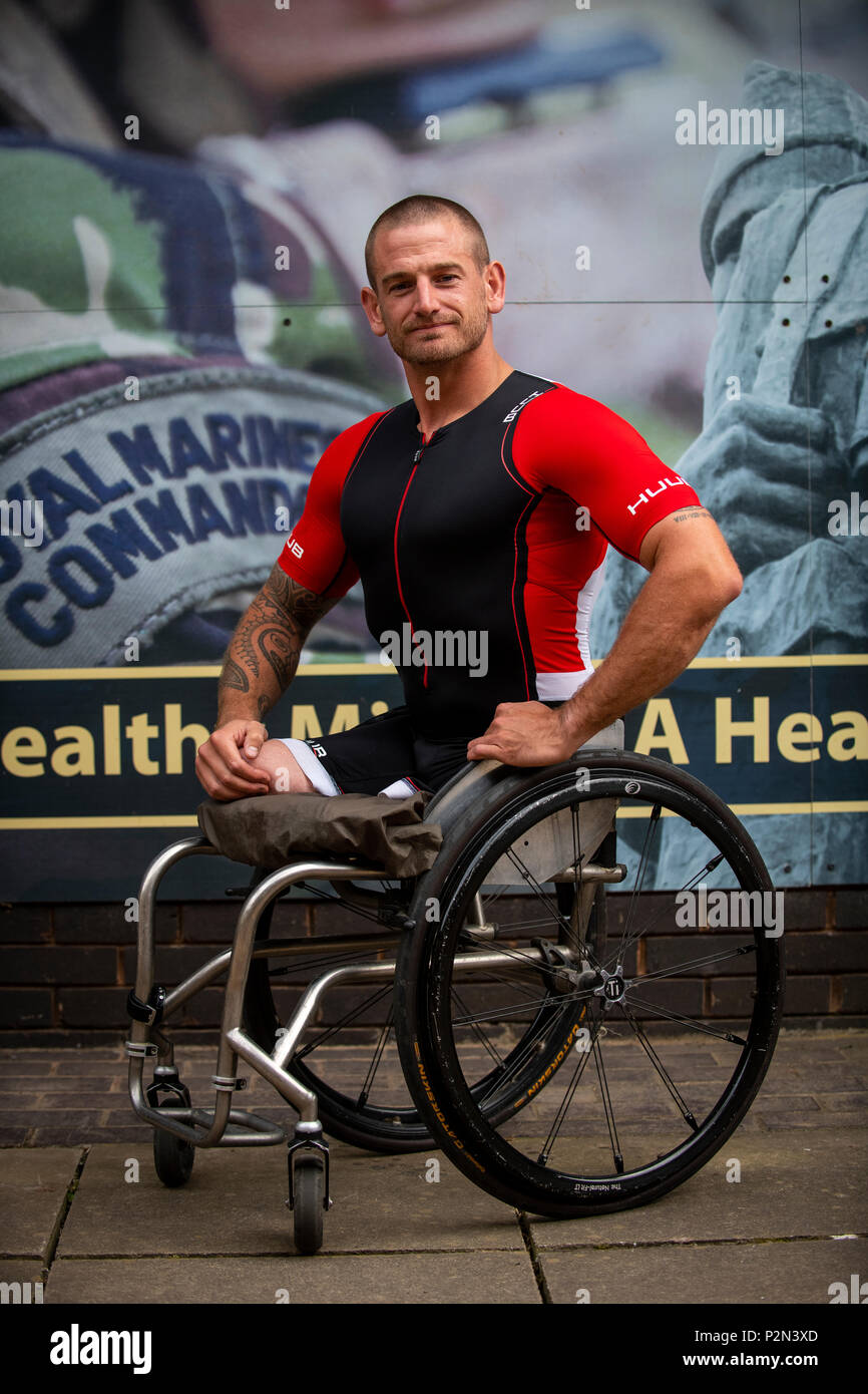 Former Royal Marine Commando Joe Townsend who won Commonwealth gold in ...