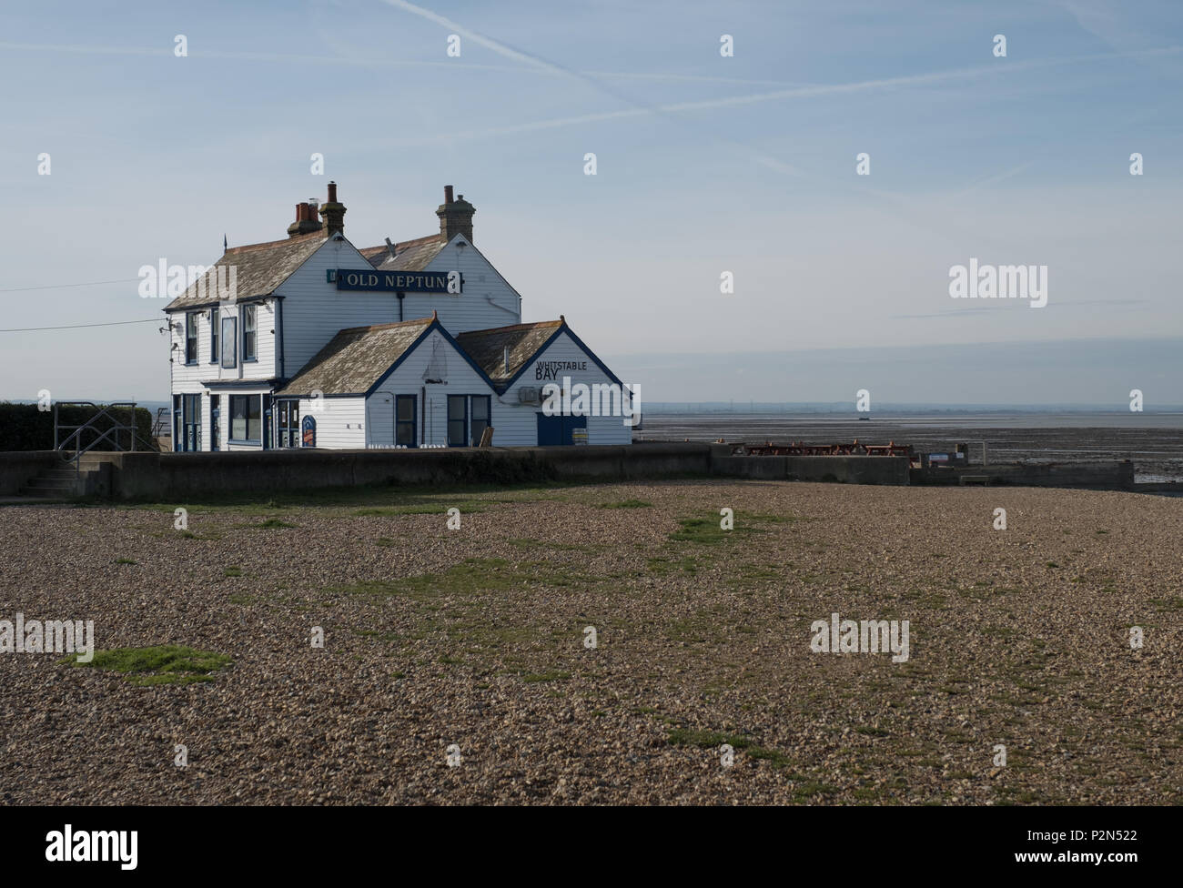 Old Neptune public house, Whitstable Kent Stock Photo - Alamy