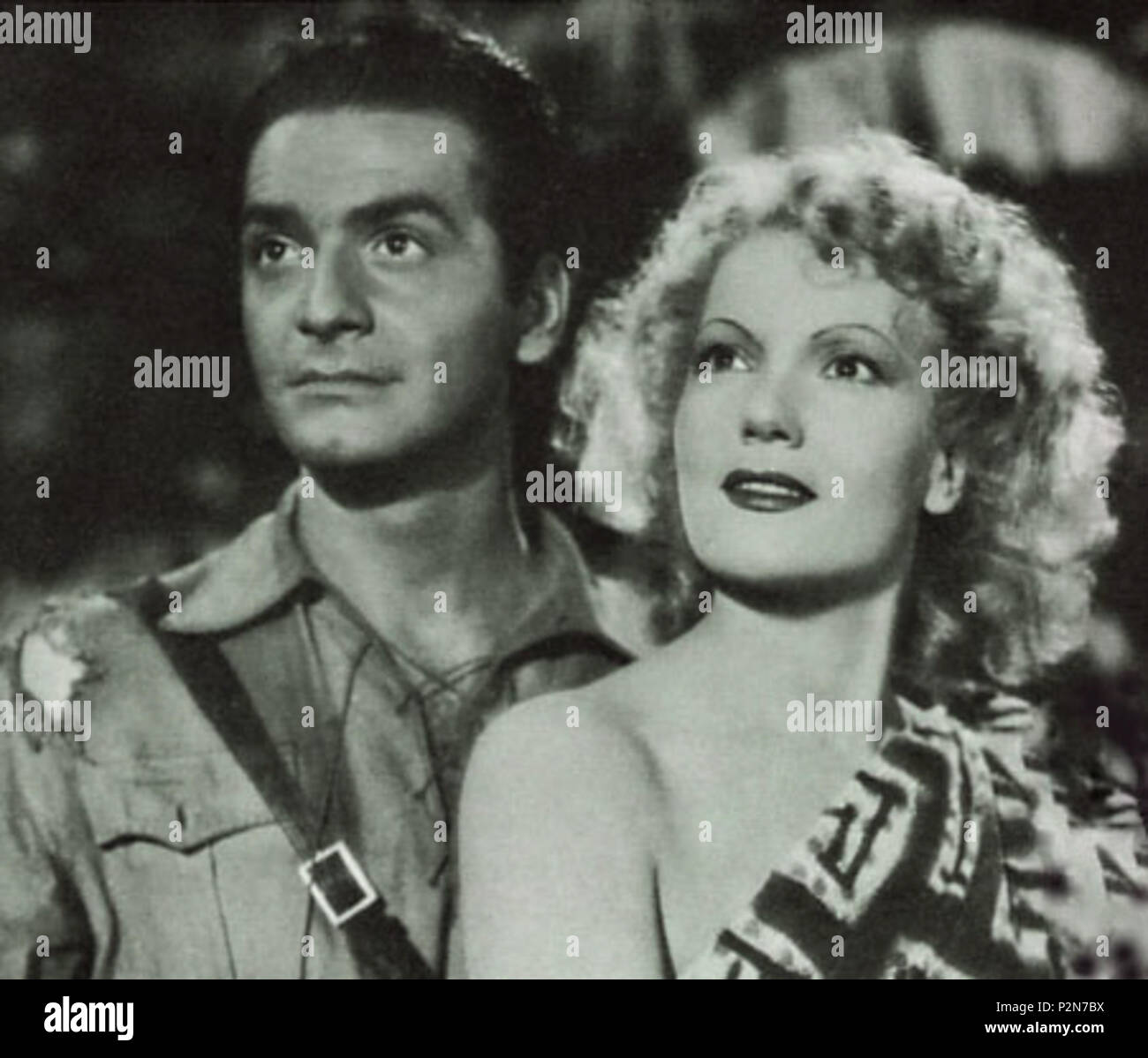 . Italiano: Andrea Checchi e Isa Miranda in Senza cielo (1940). 1940 ...
