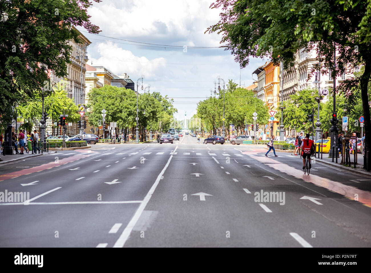 Andrassy street budapest hi-res stock photography and images - Alamy