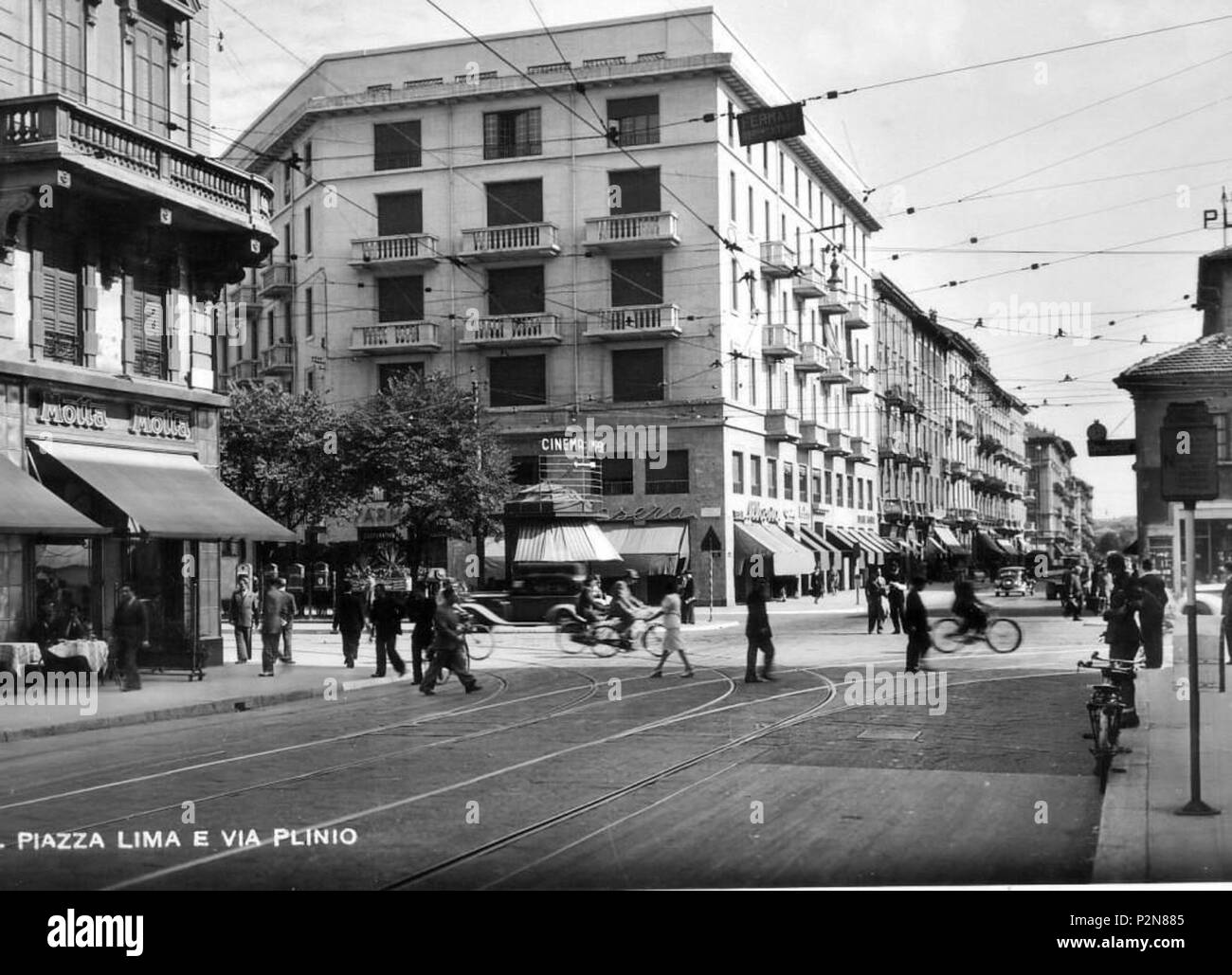 Via plinio Black and White Stock Photos & Images - Alamy