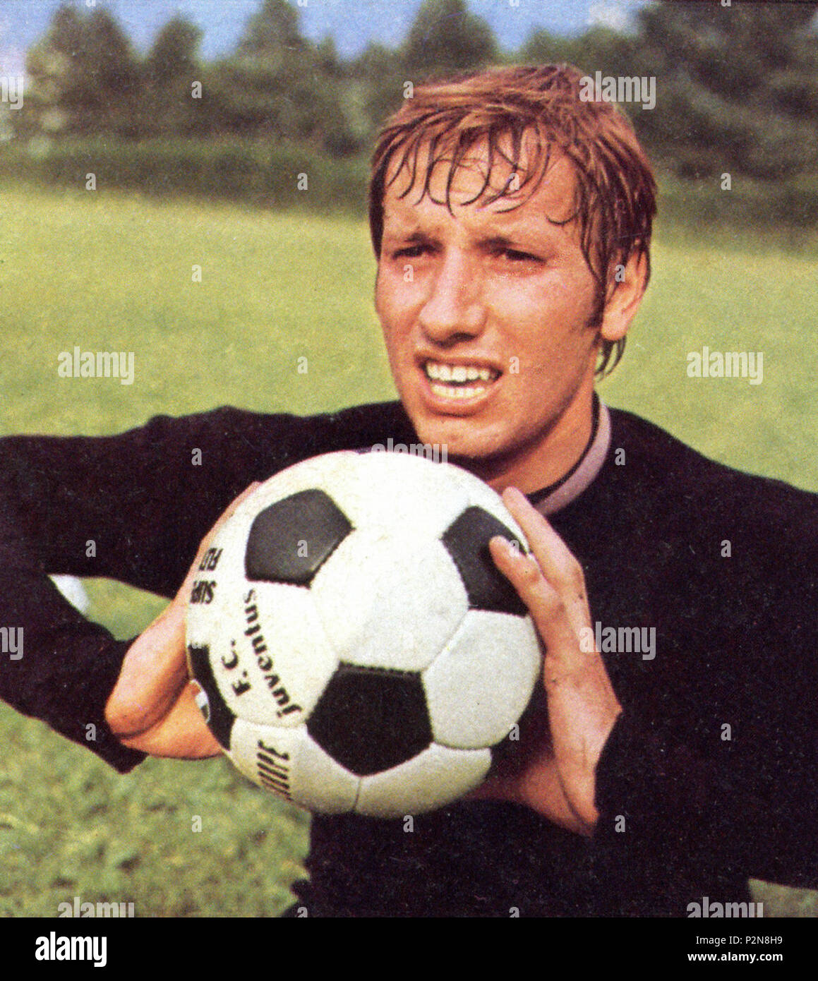 . Italiano: Il portiere di calcio italiano Pietro Carmignani in ...