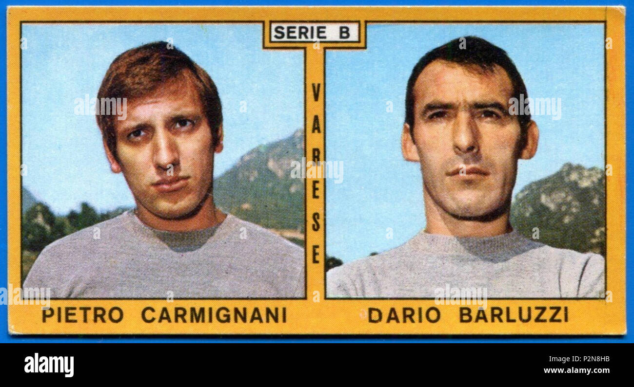 . Nuova CALCIATORI PANINI 1969-70 Figurina-Sticker -CARMIGNANI#BARLUZZI ...