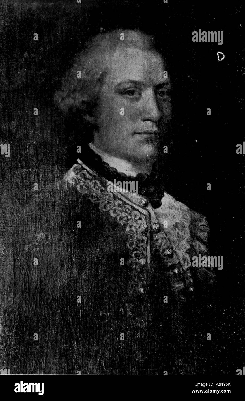 (portrait) Sir Donald Macdonald of Sleat, 4th Baronet Stock Photo - Alamy