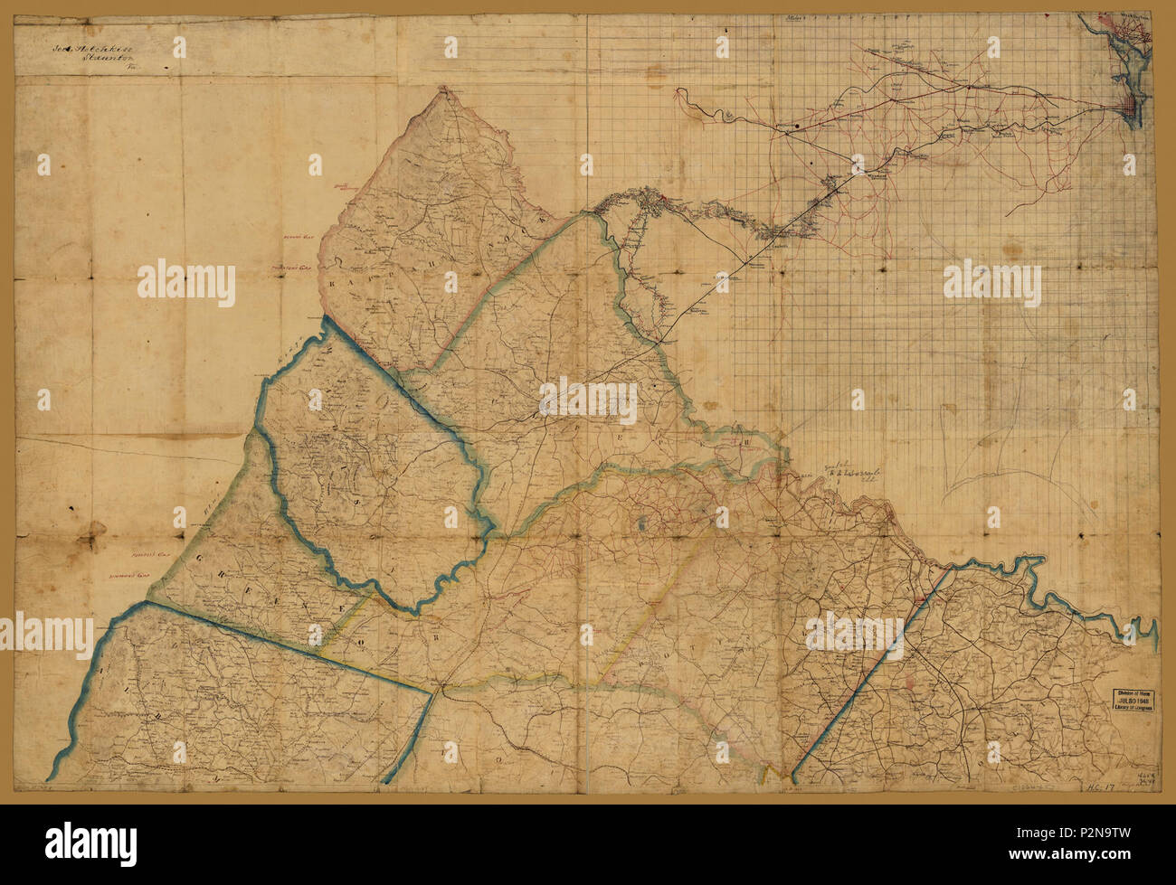 (Preliminary map of northeastern Virginia, south of the Rappahannock ...