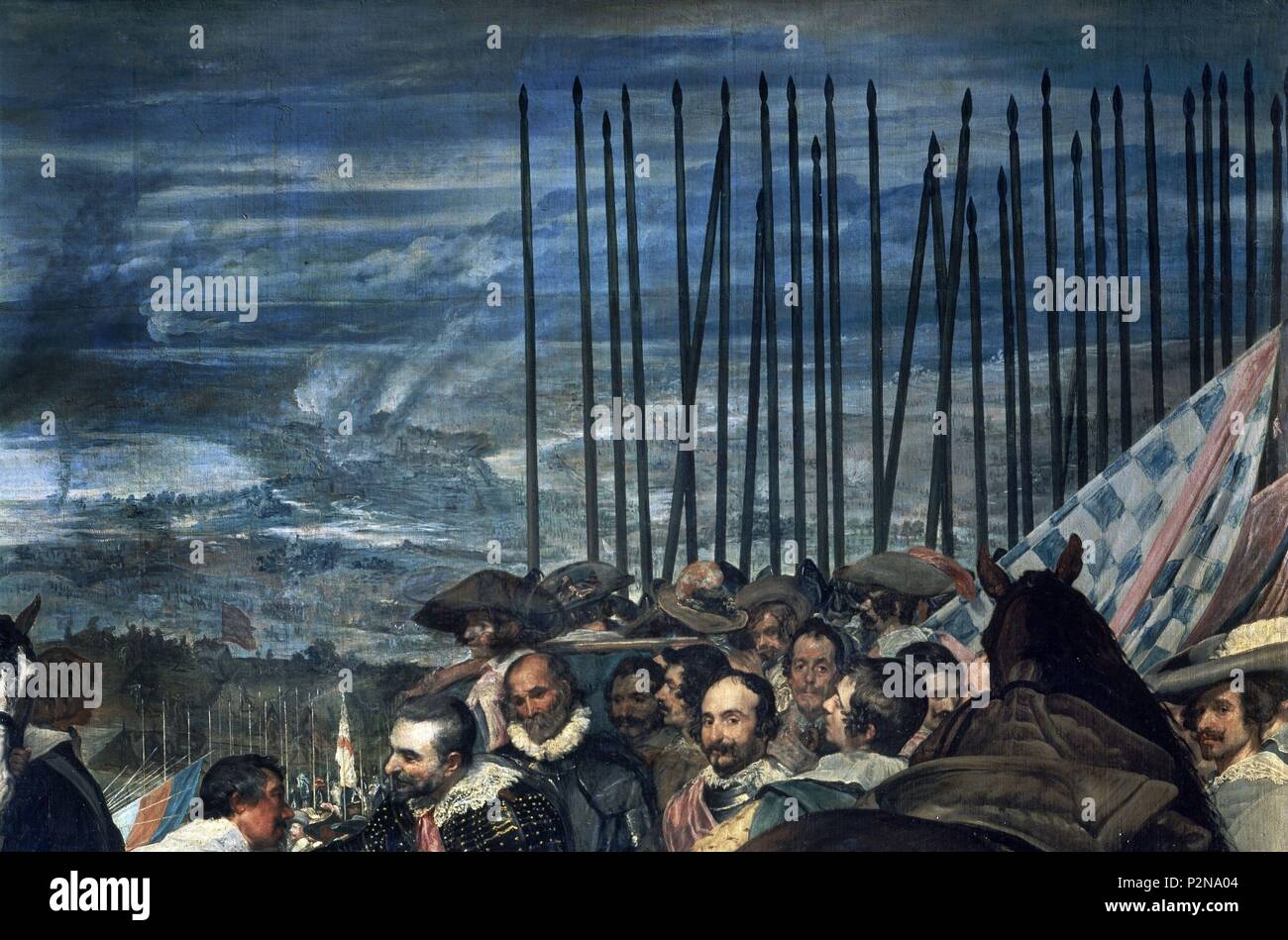 'The Surrender of Breda' (detail), 1634, Oil on canvas, P01172. Author ...