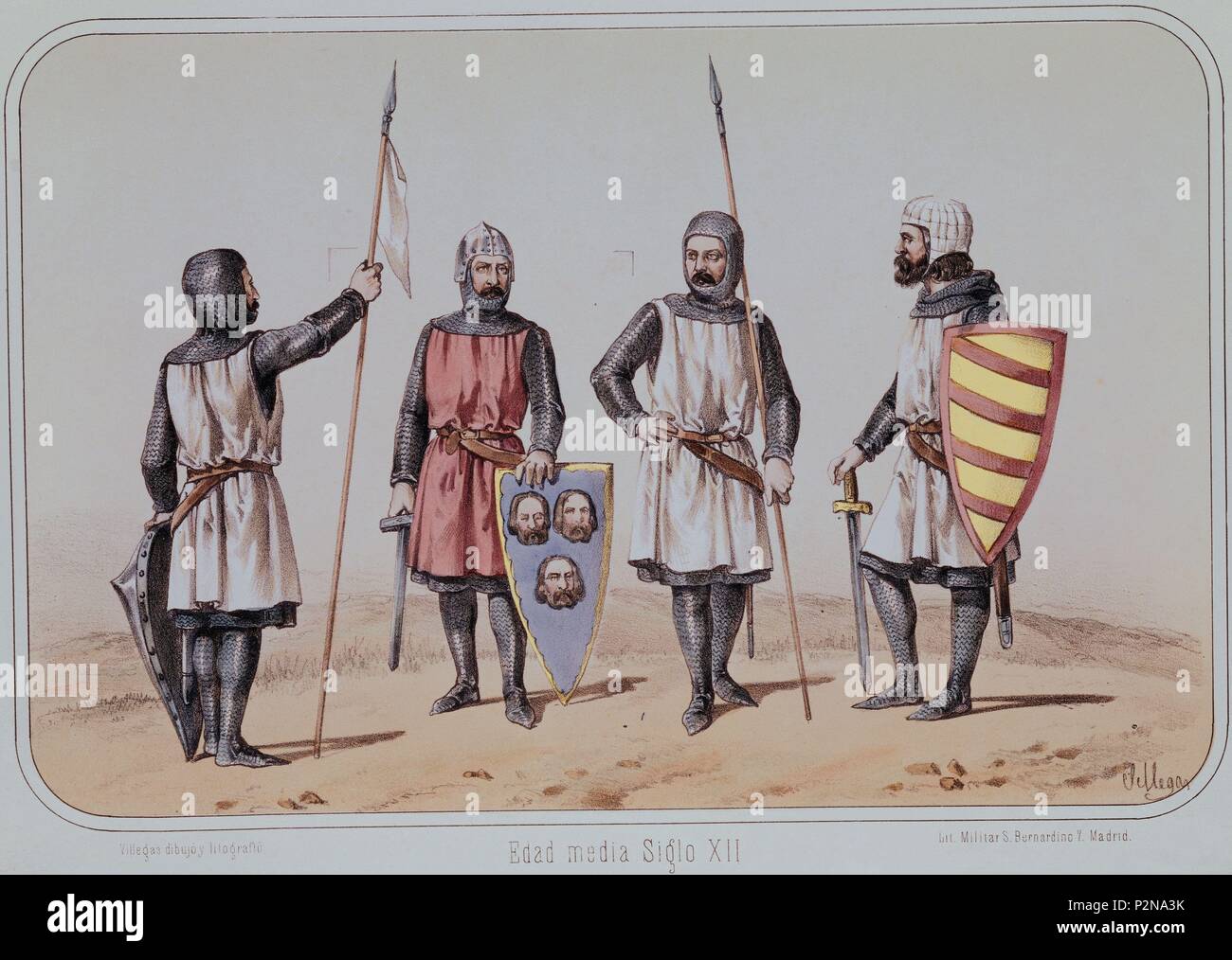 INFANTERIA DE LA EDAD MEDIA S XII L12. Author: VILLEGAS. Location ...
