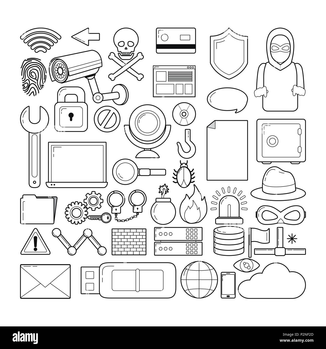 Business and cybersecurity Black and White Stock Photos & Images - Alamy