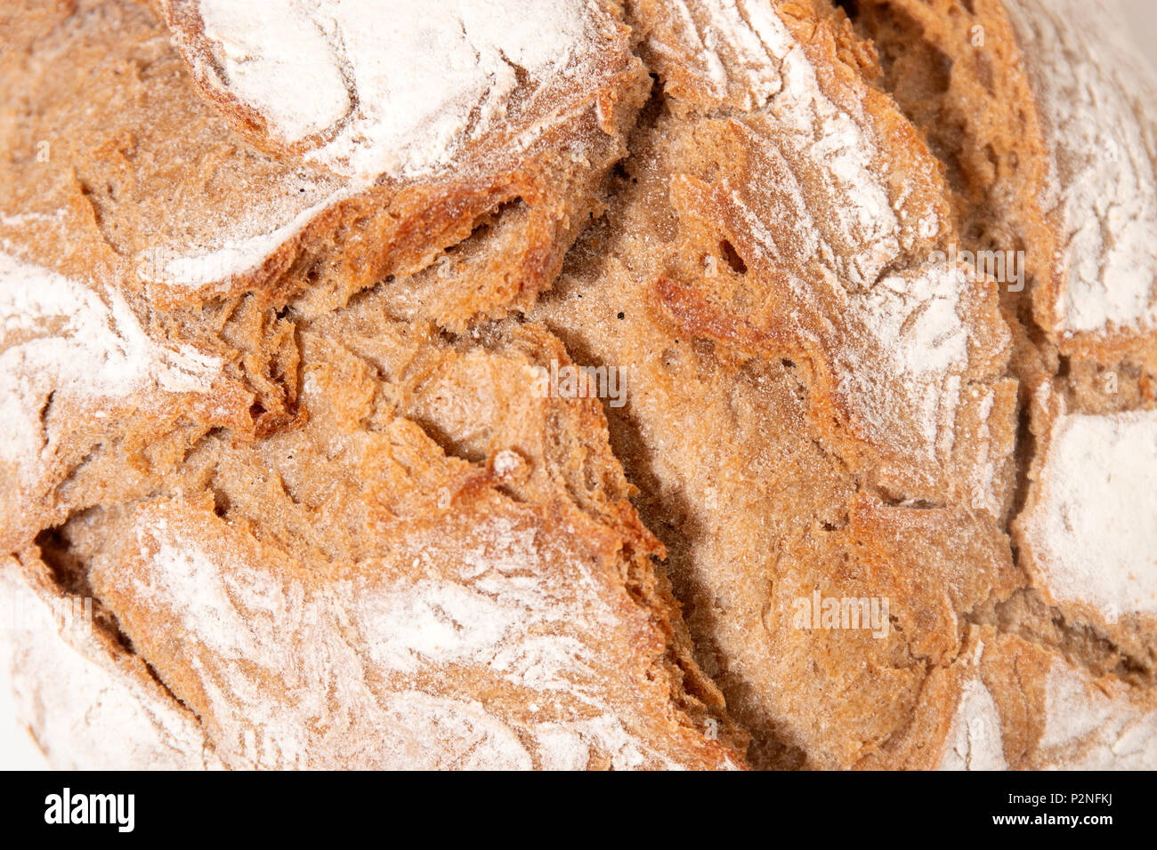 Bread texture close up of traditional bread Stock Photo - Alamy