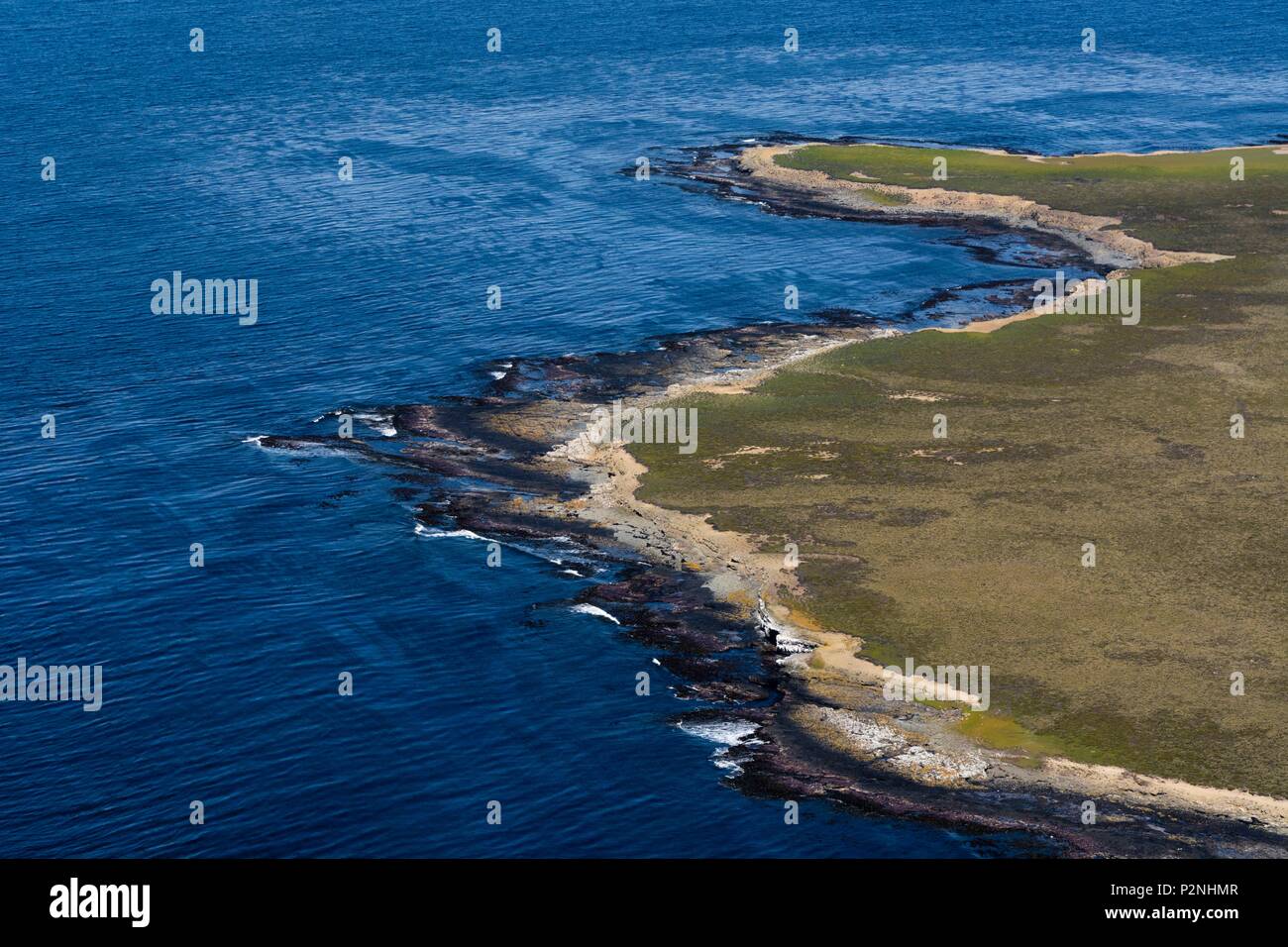 Falkland islands aerial hi-res stock photography and images - Alamy
