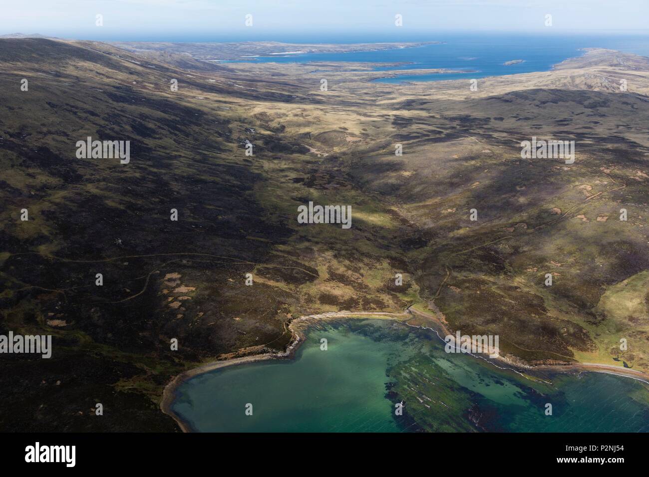 Falkland islands aerial ocean hi-res stock photography and images - Alamy