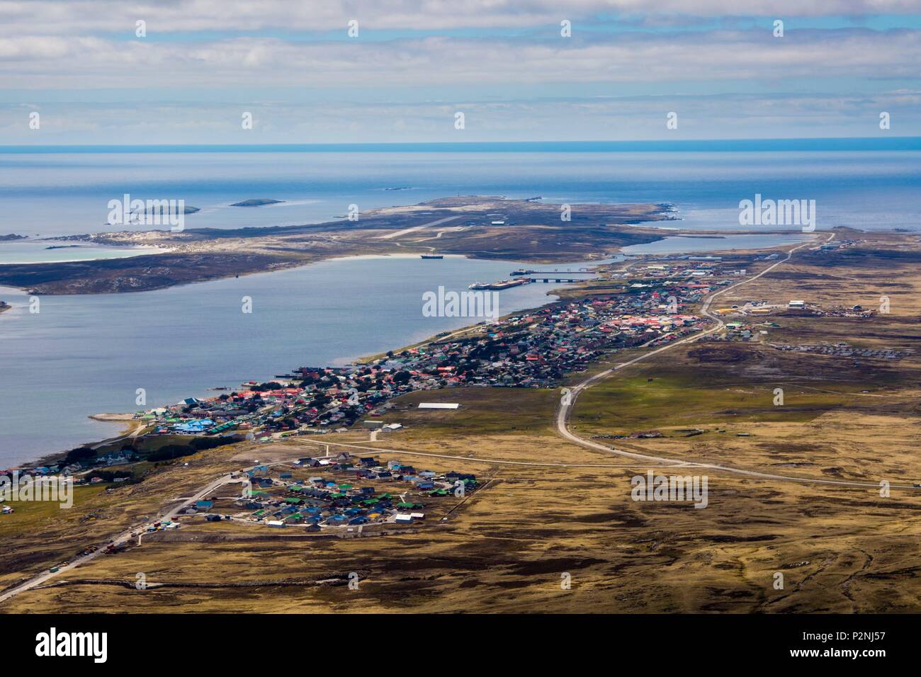 Falkland islands aerial hi-res stock photography and images - Alamy