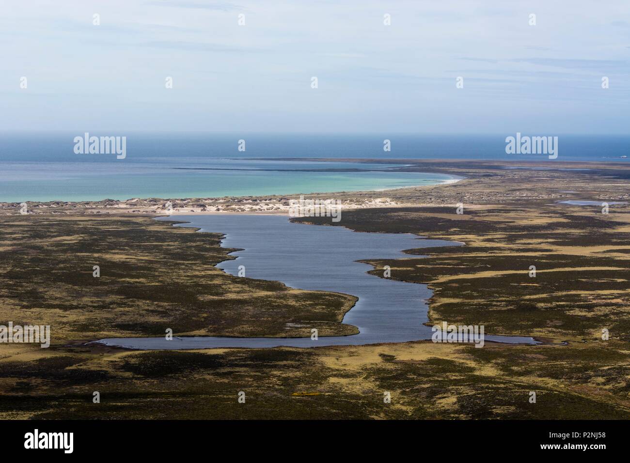 Falkland islands aerial ocean hi-res stock photography and images - Alamy