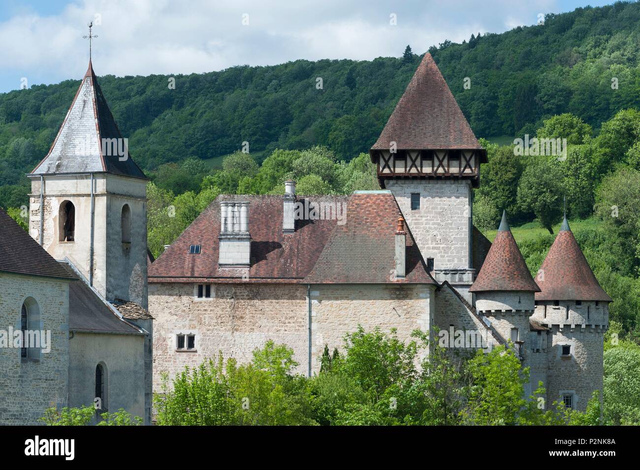 Cleron castle hi-res stock photography and images - Alamy