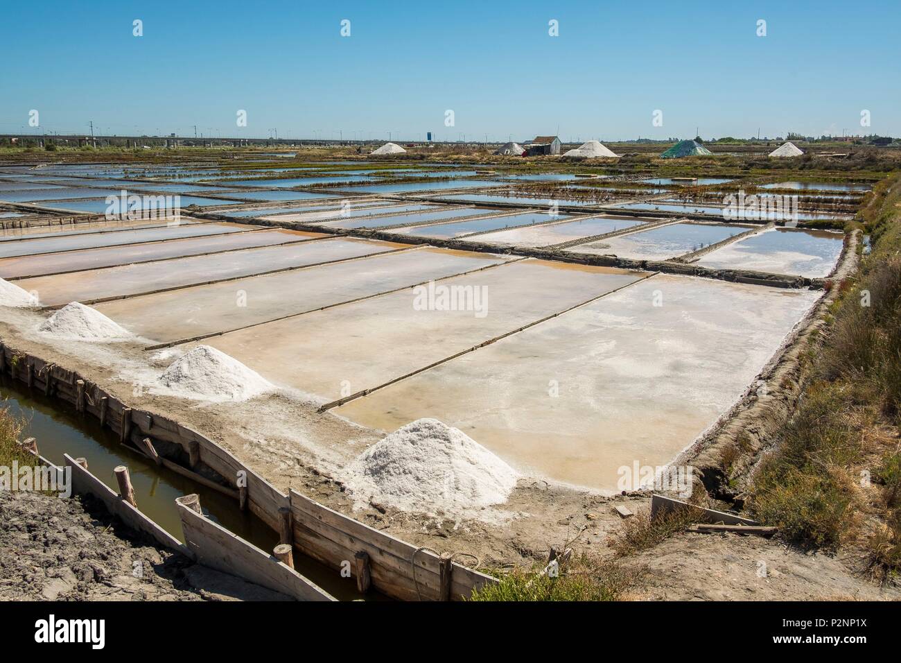 Portugal, Center Region, Aveiro, the salt tides Stock Photo - Alamy