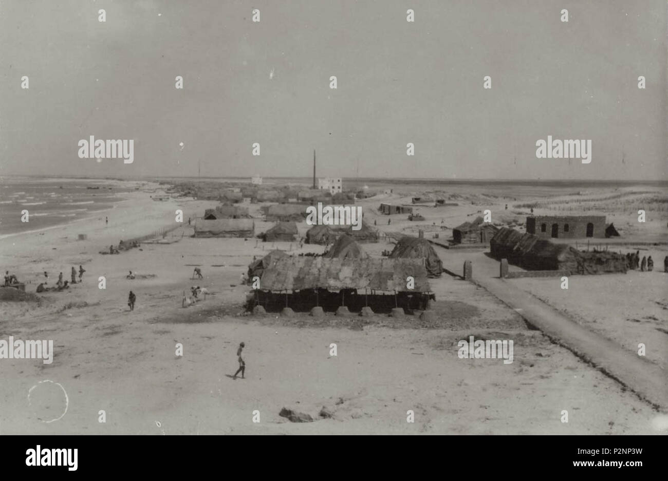 . English: A section of Aluula, Somalia in the 1920s. The area was at ...