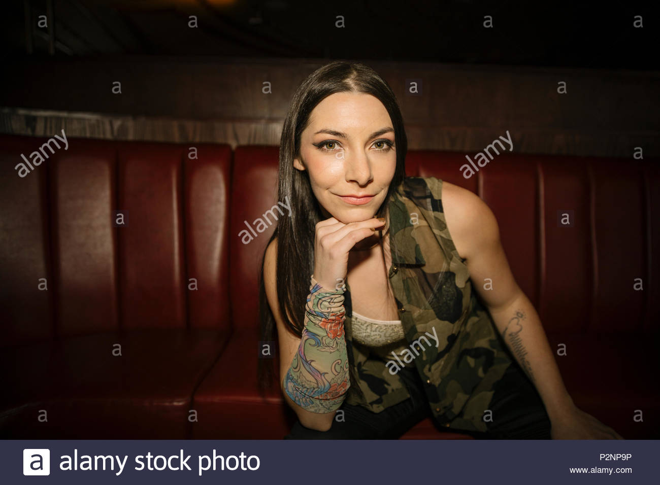 Cool millennial girl hi-res stock photography and images - Alamy